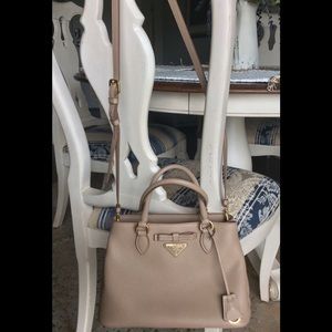 Prada | Bags | New Prada Bow Leather Logo Crossbody Tote Bag | Poshmark